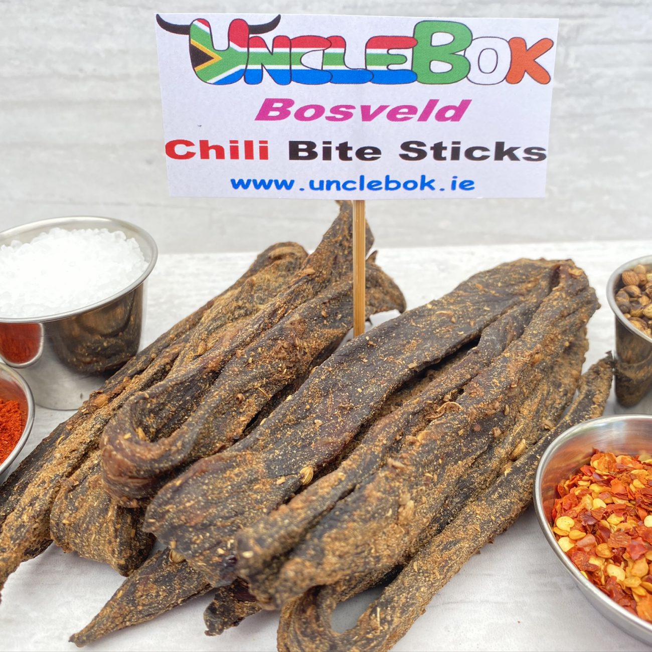 Biltong Snapsticks - Spicy Chutney | Unclebok Biltong & Boerewors Ireland