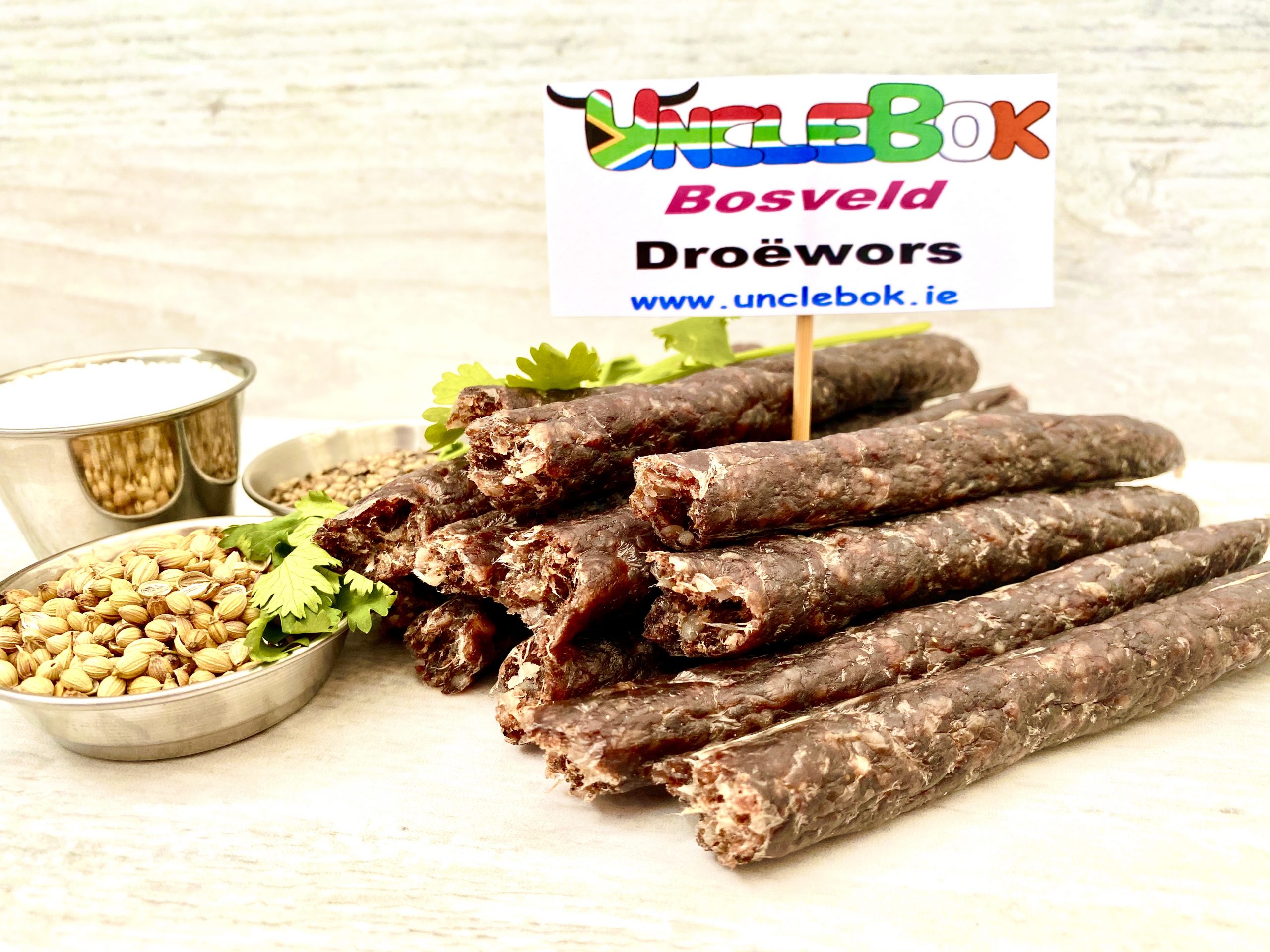 Droëwors - Bosveld | Unclebok Biltong & Boerewors Ireland